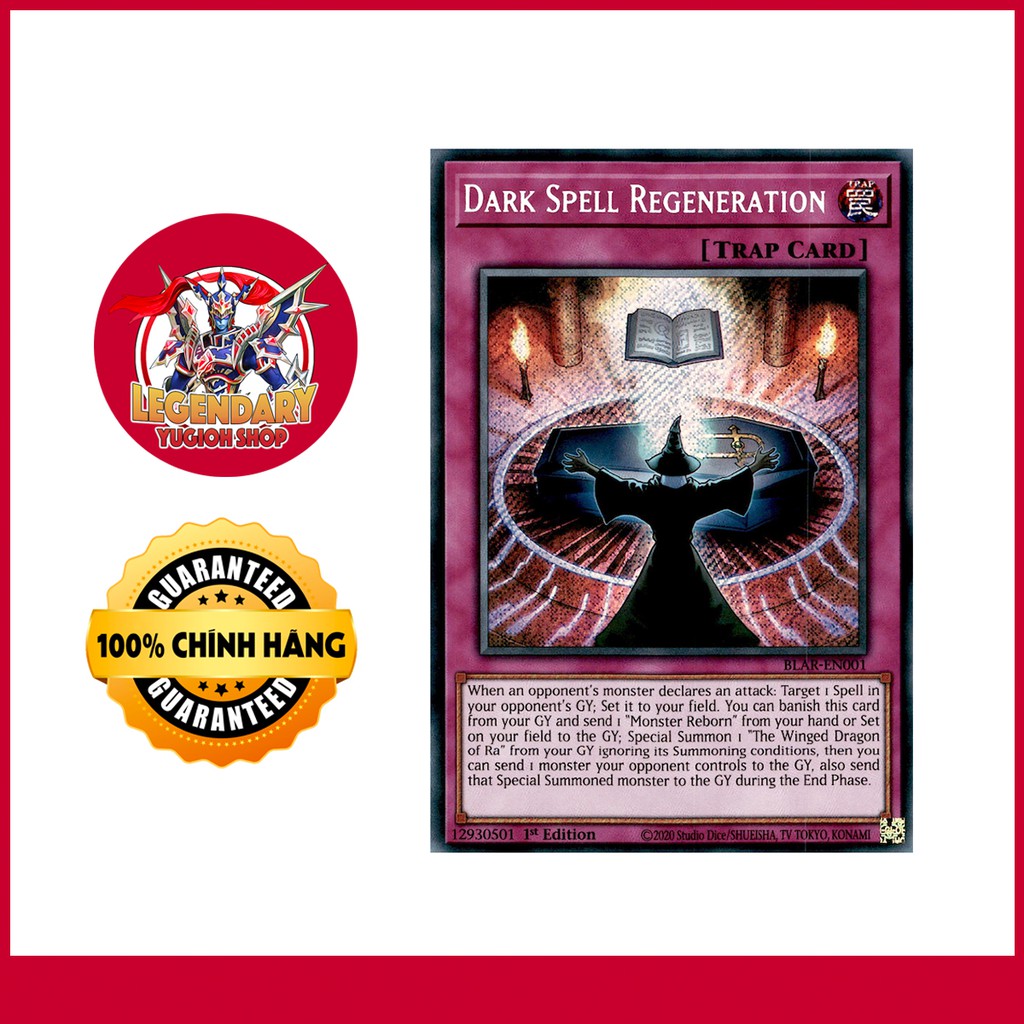 [Thẻ Bài Yugioh Chính Hãng] Dark Spell Regeneration | Shopee Việt Nam