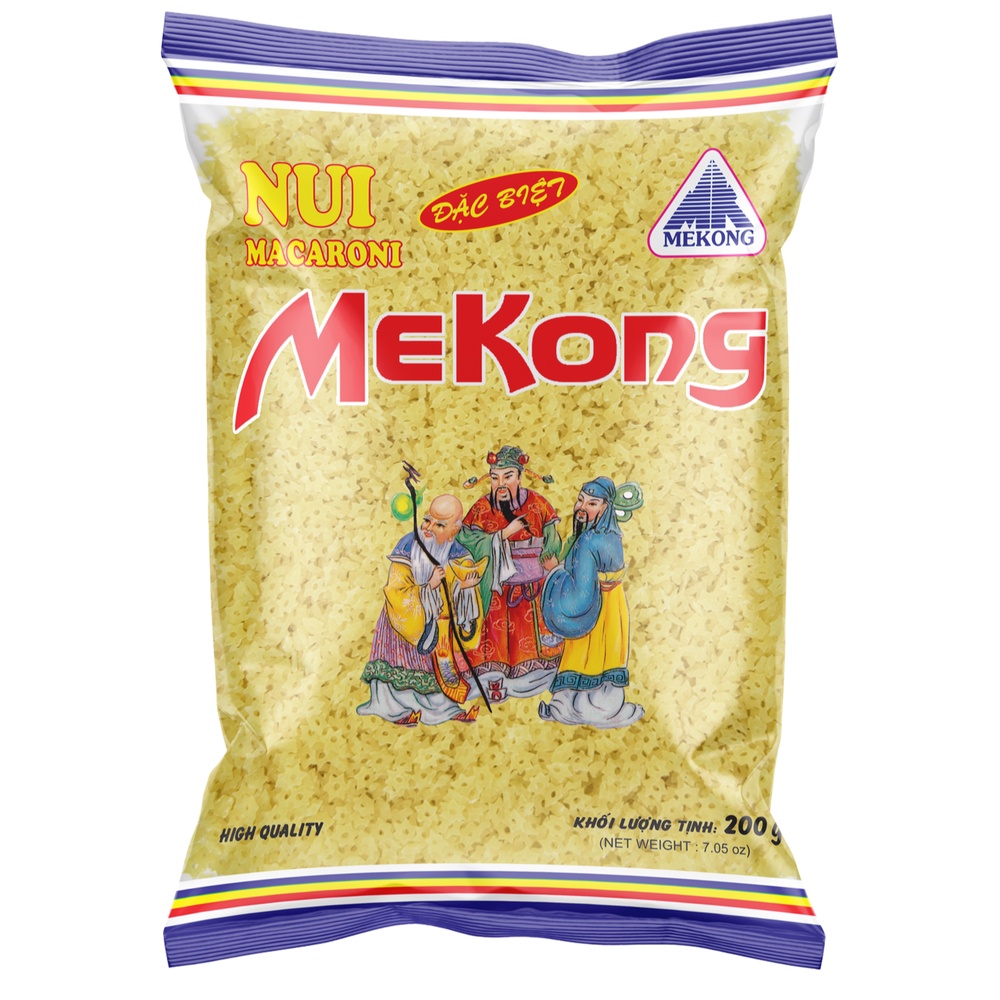 Nui ngôi sao vàng Mekong 200g/ nui sao/ nui em bé/ nui cho trẻ em ...