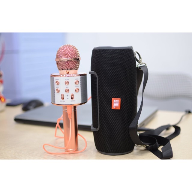Micro karaoke Bluetooth WS - 858 Hàng loại 1 cao cấp - chính hãng ...