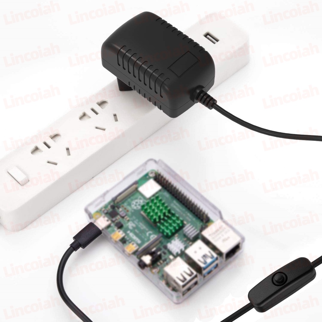 Bộ Sạc Nguồn AC 100-240V DC 5V 3A Cổng Type-C USB 5V Vôn Kế Cho ...