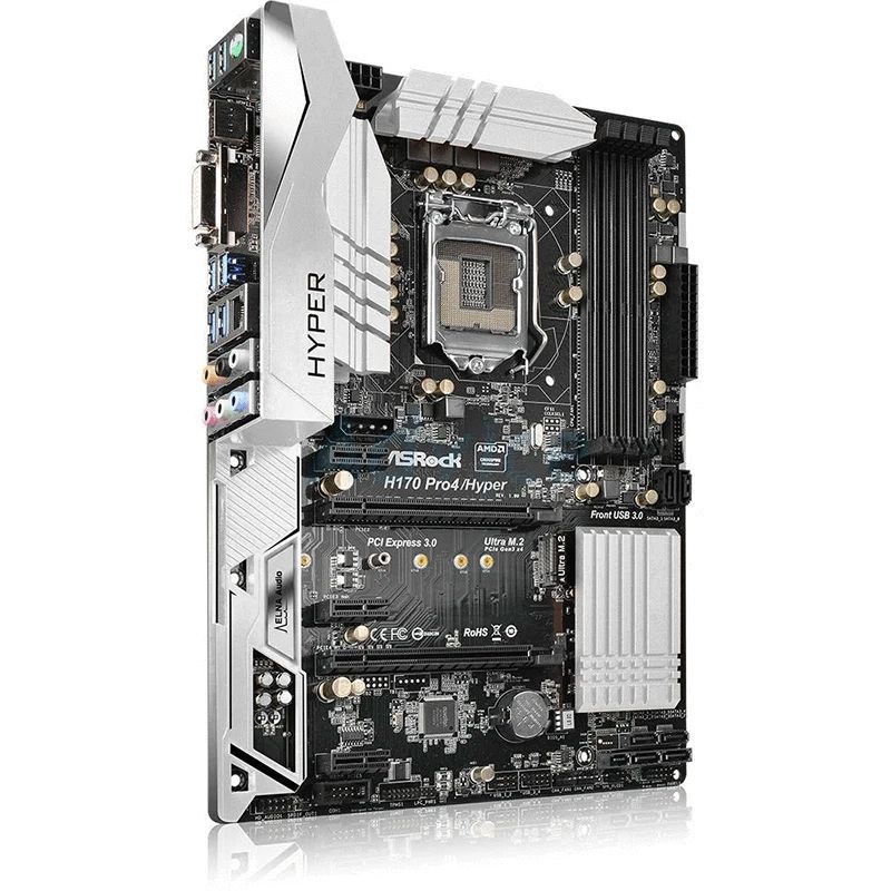 MAIN ASROCK H170 PRO4/HYPER (CHIPSET INTEL H170/ SOCKET LGA1151/ VGA ...