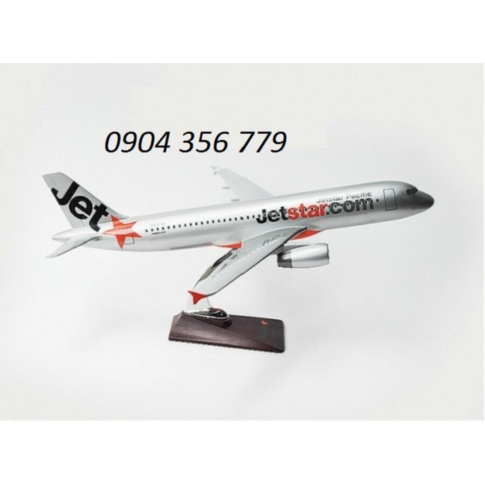 MÔ HÌNH MÁY BAY TĨNH A320 JETSTAR PACIFIC 47CM | Shopee Việt Nam