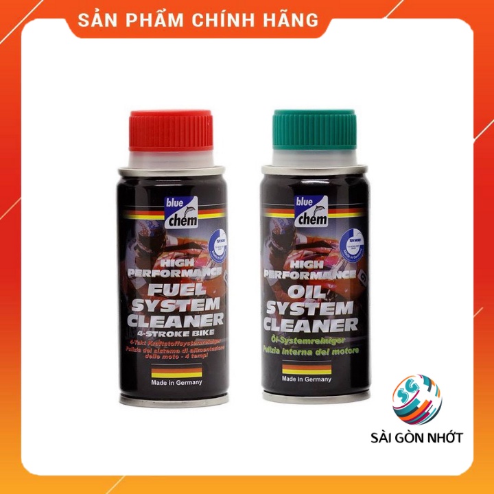 COMBO 2, SÚC RỬA ĐỘNG CƠ BLUECHEM OIL SYSTEM CLEANER + VỆ SINH KIM PHUN ...