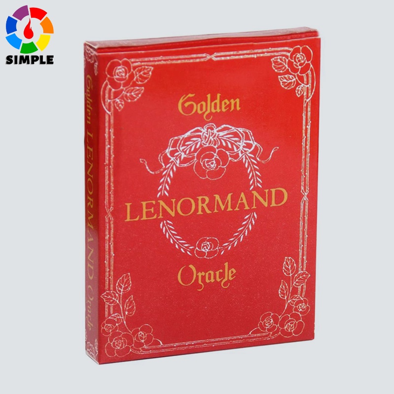 Golden Lenormand Oracle Cards popular oracle cards 9th-century ...
