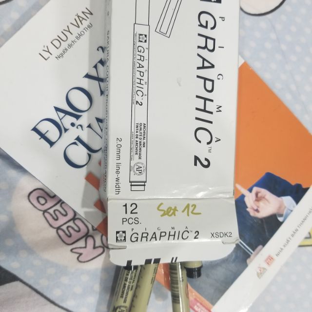 Bút line sakura pigma 12 cây | Shopee Việt Nam