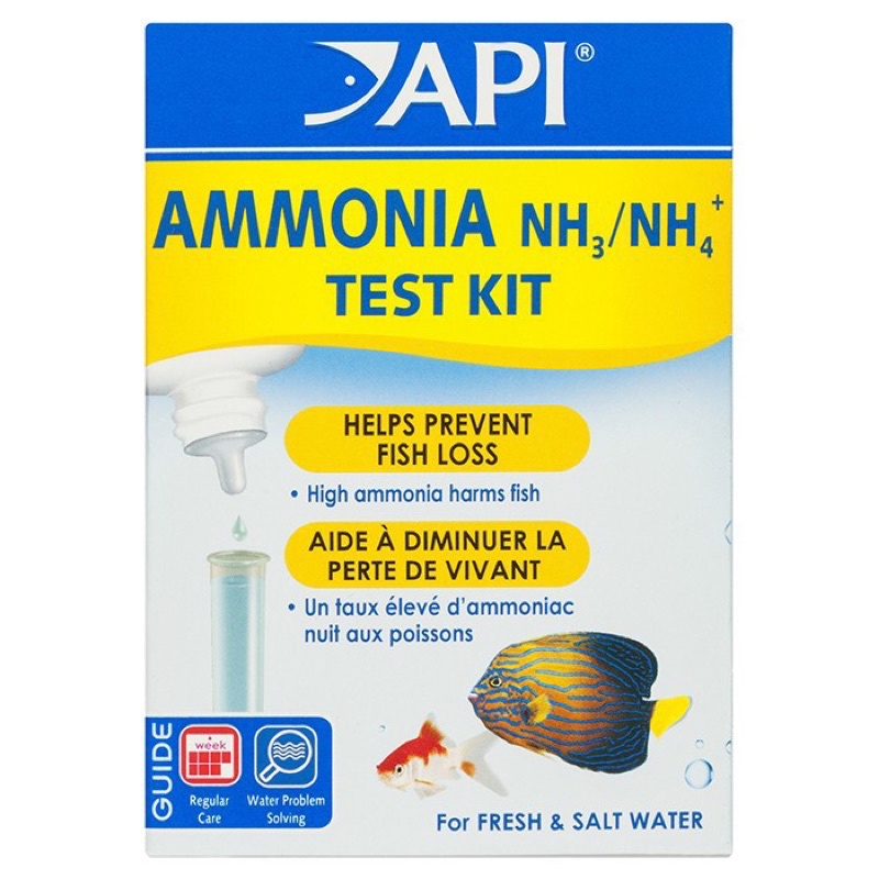 API AMMONIA NH3/NH4 TEST KIT - Bộ Kiểm Tra Ammonia Cho Hồ Cá Tép, Thuỷ ...