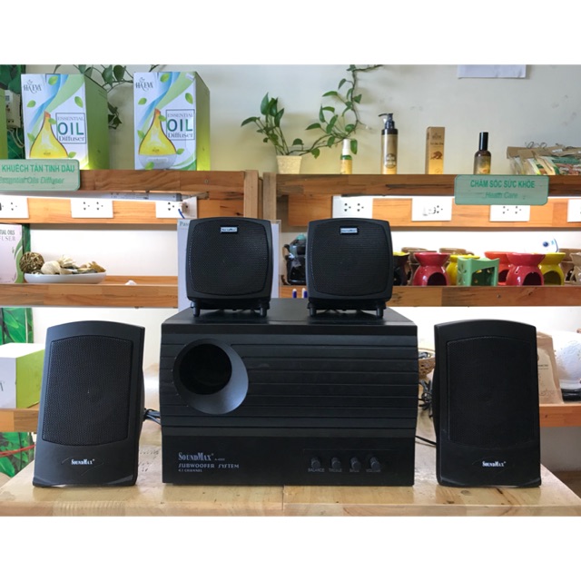 Loa Sub SoundMax 4.1 A 4000 bass cực trầm | Shopee Việt Nam