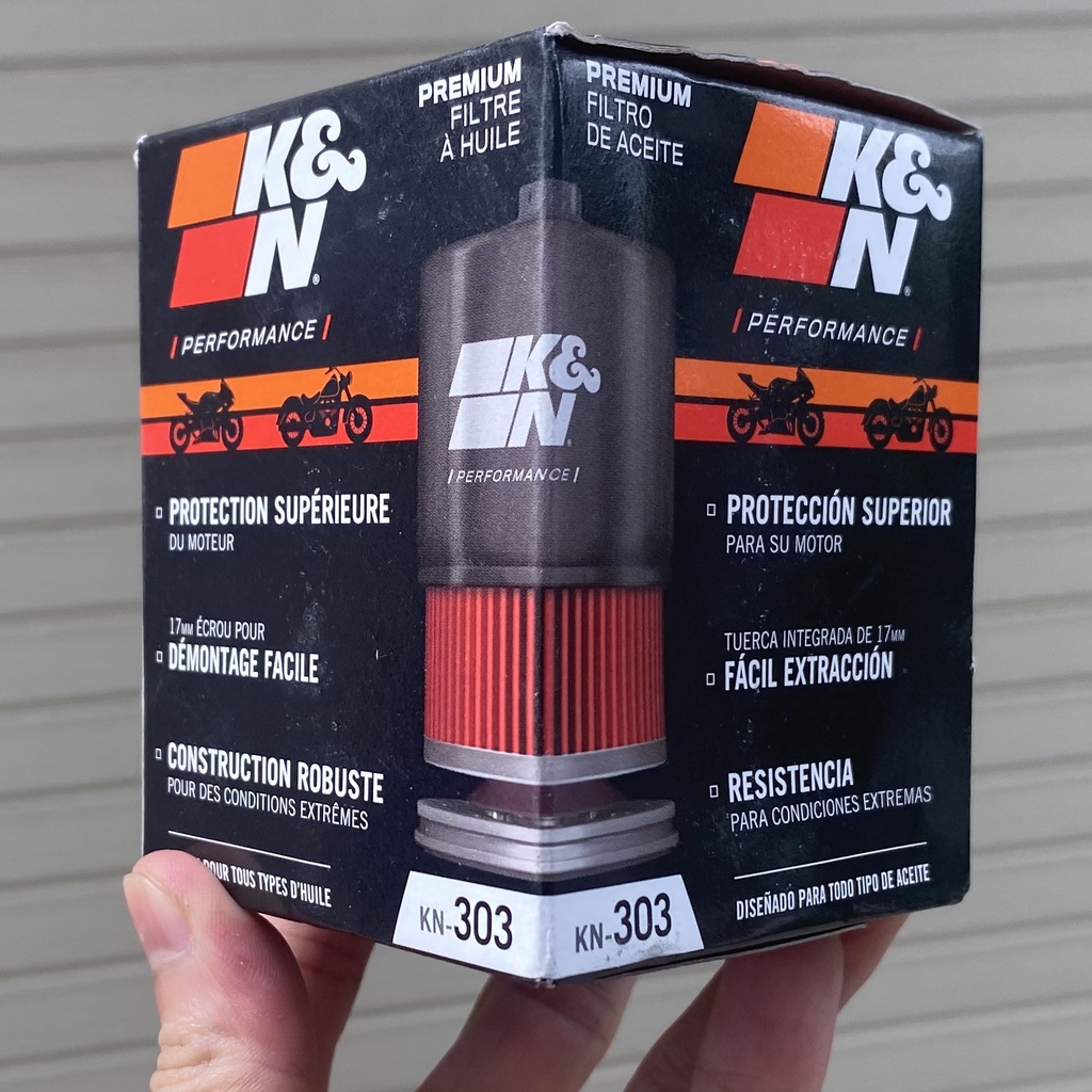 Lọc Nhớt K&N KN-303 Dành Cho Các Dòng Xe MOTO KAWASAKI | Shopee Việt Nam