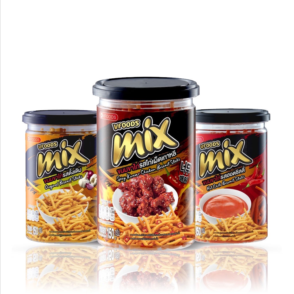 Bánh que MIX Thái Lan - 3 vị (Lon 150g) | Shopee Việt Nam