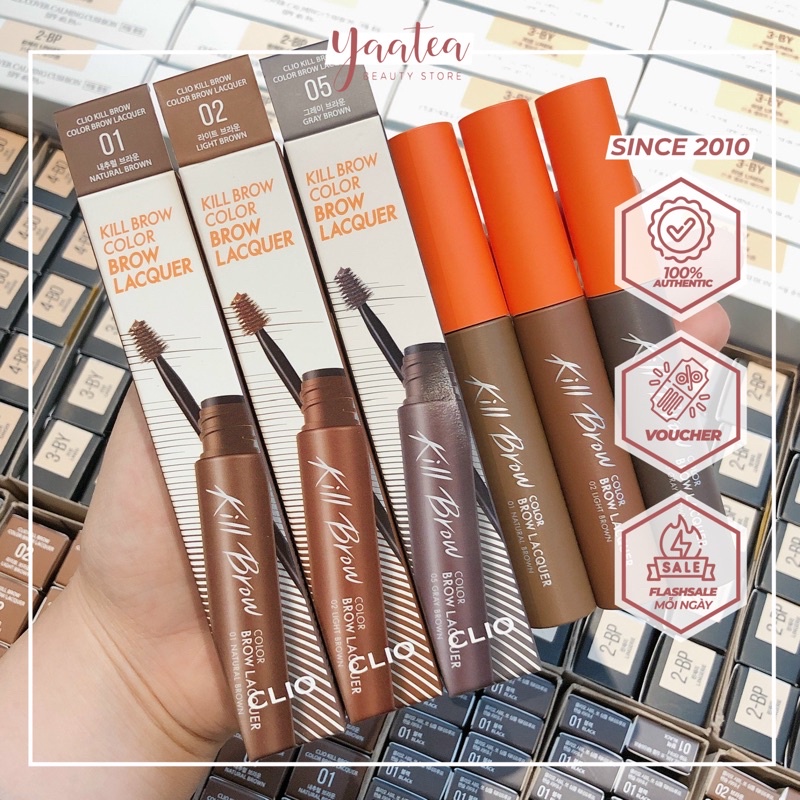 Mascara Chân Mày Clio Kill Brow Color Brow Lacquer 4.5g | Shopee Việt Nam