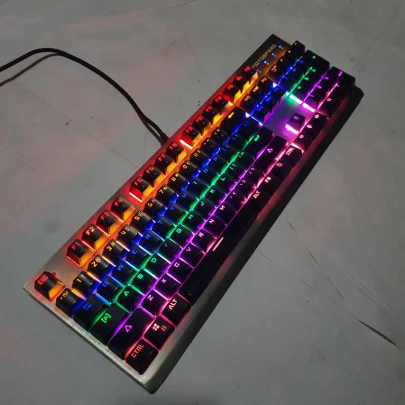 bàn phím giả cơ chuyên game Motospeed k93 led7 mầu | Shopee Việt Nam
