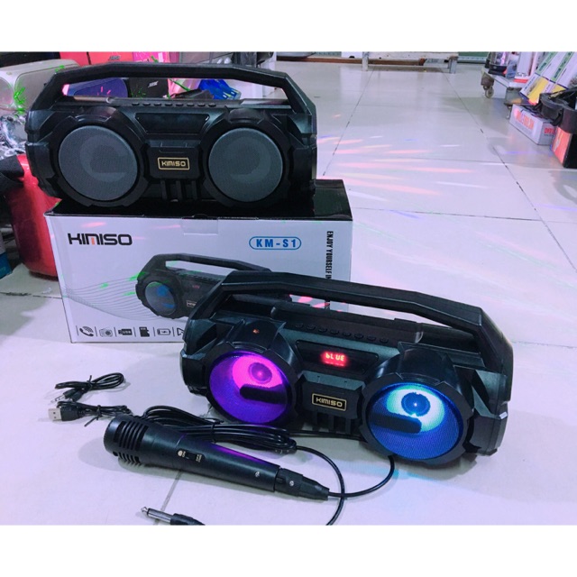 Loa tích điện KINISO nghe hay hát karaoke chuẩn | Shopee Việt Nam