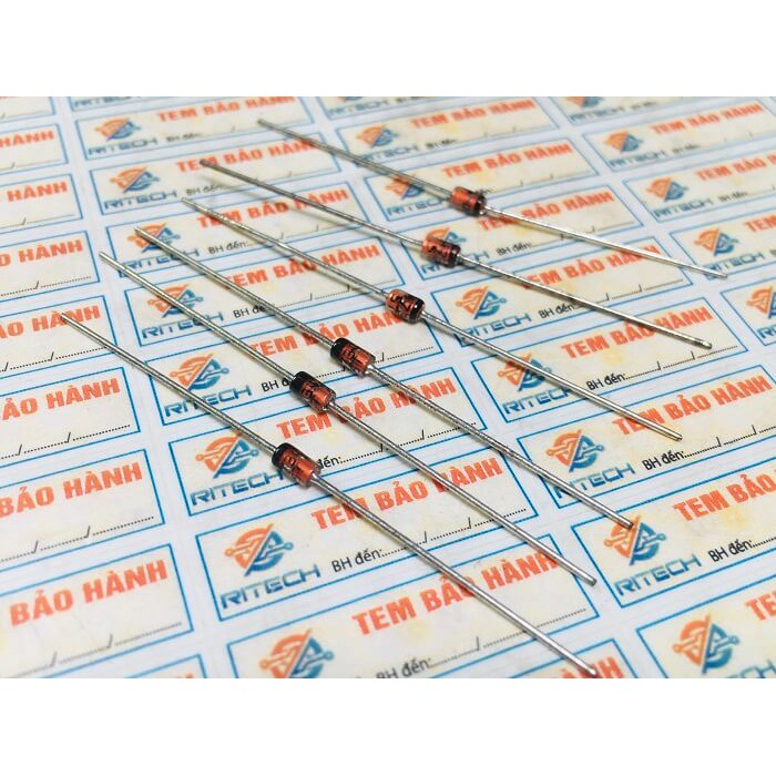 Combo 20 chiếc 1N4734A, 1N4734 Diode Zenner 5.6V 1W | Shopee Việt Nam