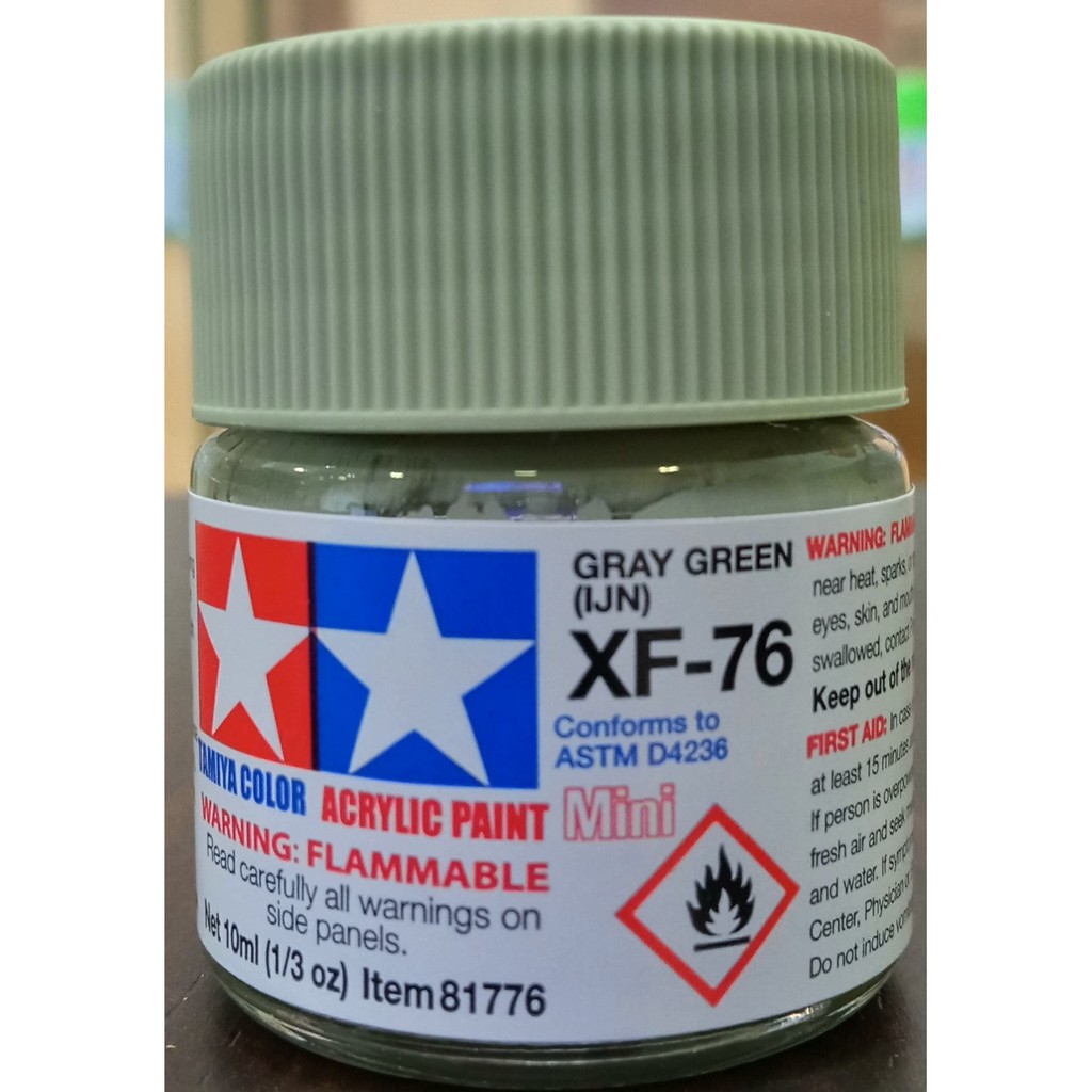 Sơn Acrylic XF61 - XF79 Tamiya Gốc nước 10ml Color Paint Mô hình Gundam ...