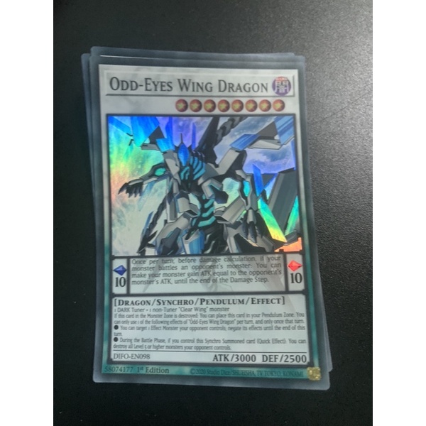 bài yugioh: odd-eyes wing dragon | Shopee Việt Nam
