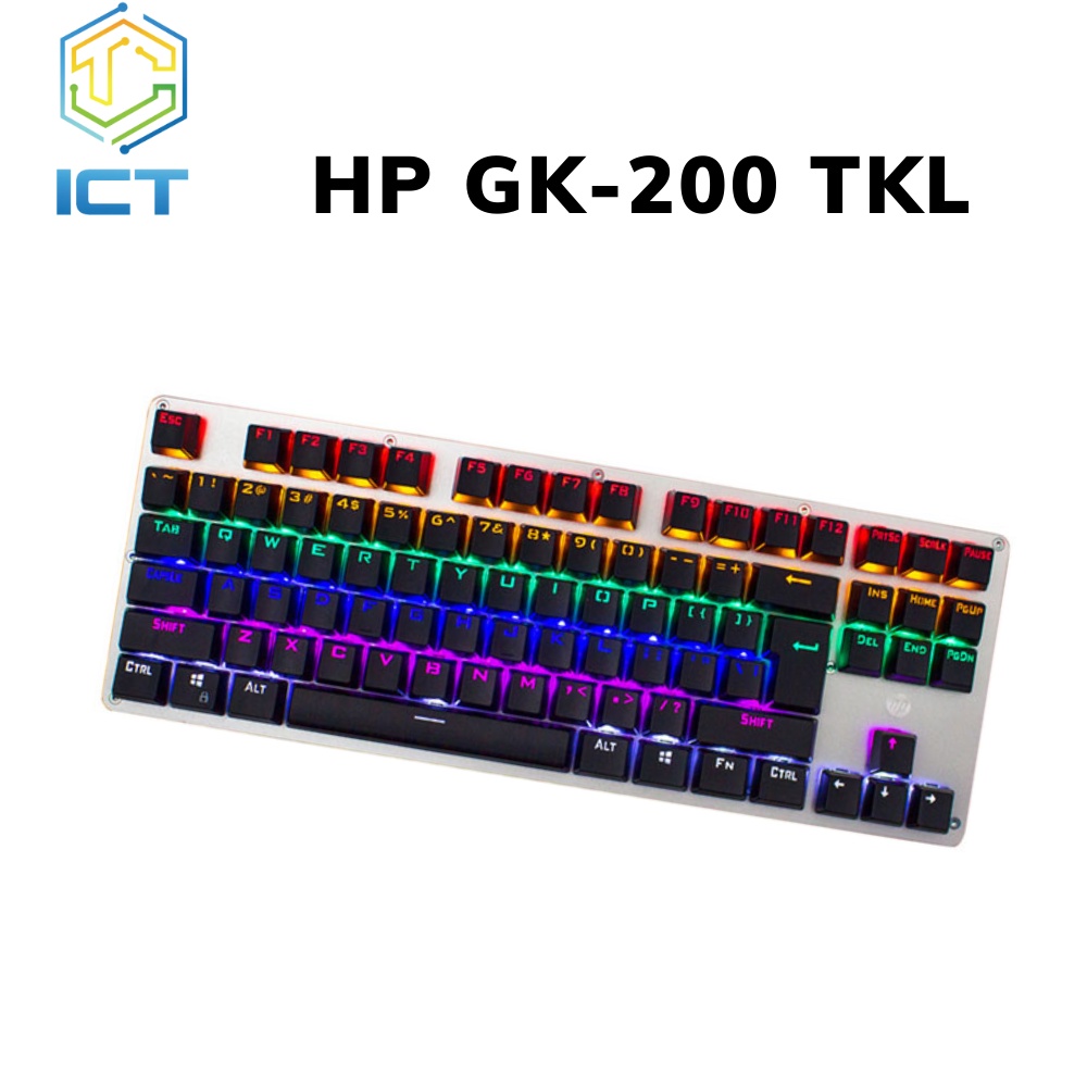 Bàn Phím Cơ Gaming HP GK200 LED Mới Chính Hãng 100% | Shopee Việt Nam