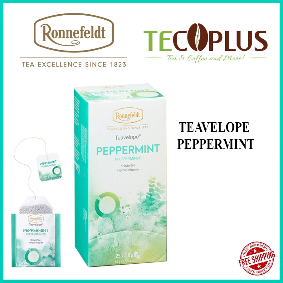 [HÀNG CHÍNH HÃNG] Trà Túi Lọc Trà Ronnefeldt tea - Teavelope Peppermint ...