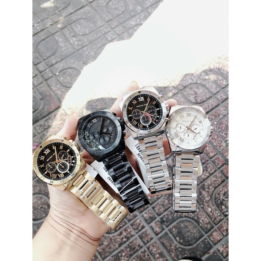 Đồng hồ nam michael kors brecken mk8438/8562/8481/8482 dây thép 44mm ...