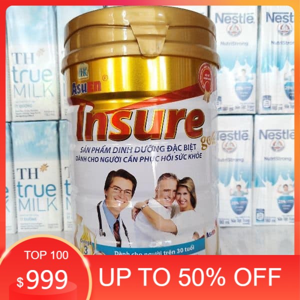 Sữa bột Asuen Insure Gold 900g - Dành cho người hồi phục sau bị bệnh ...