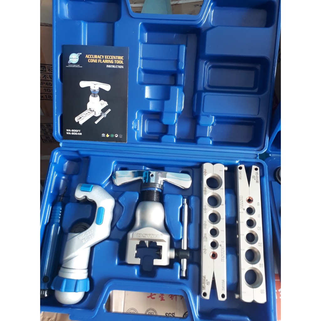 WIPCOOL Bộ dụng cụ bằng thép để mở rộng ống đồng (Bộ nong, loe ống đồng ...