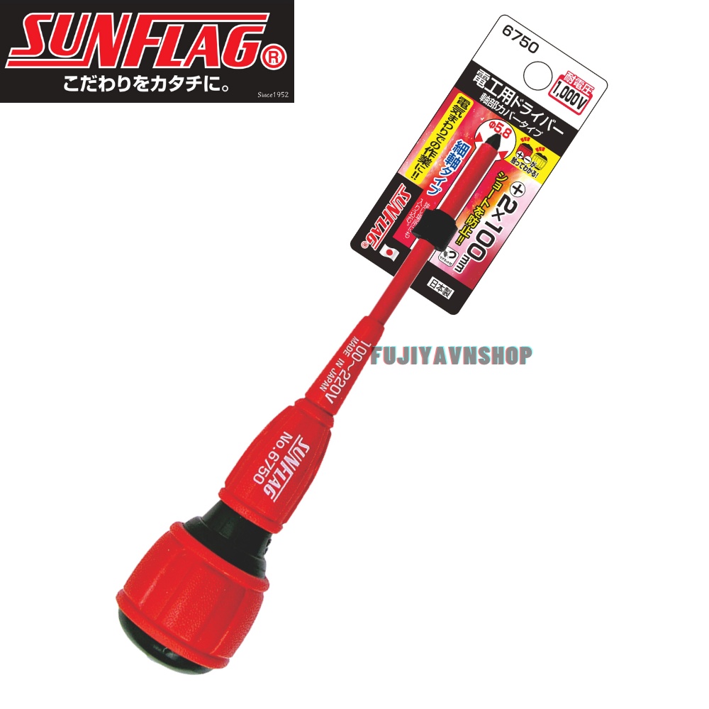 Tuốc nơ vít Sunflag - 6750 (#2×100) | Shopee Việt Nam