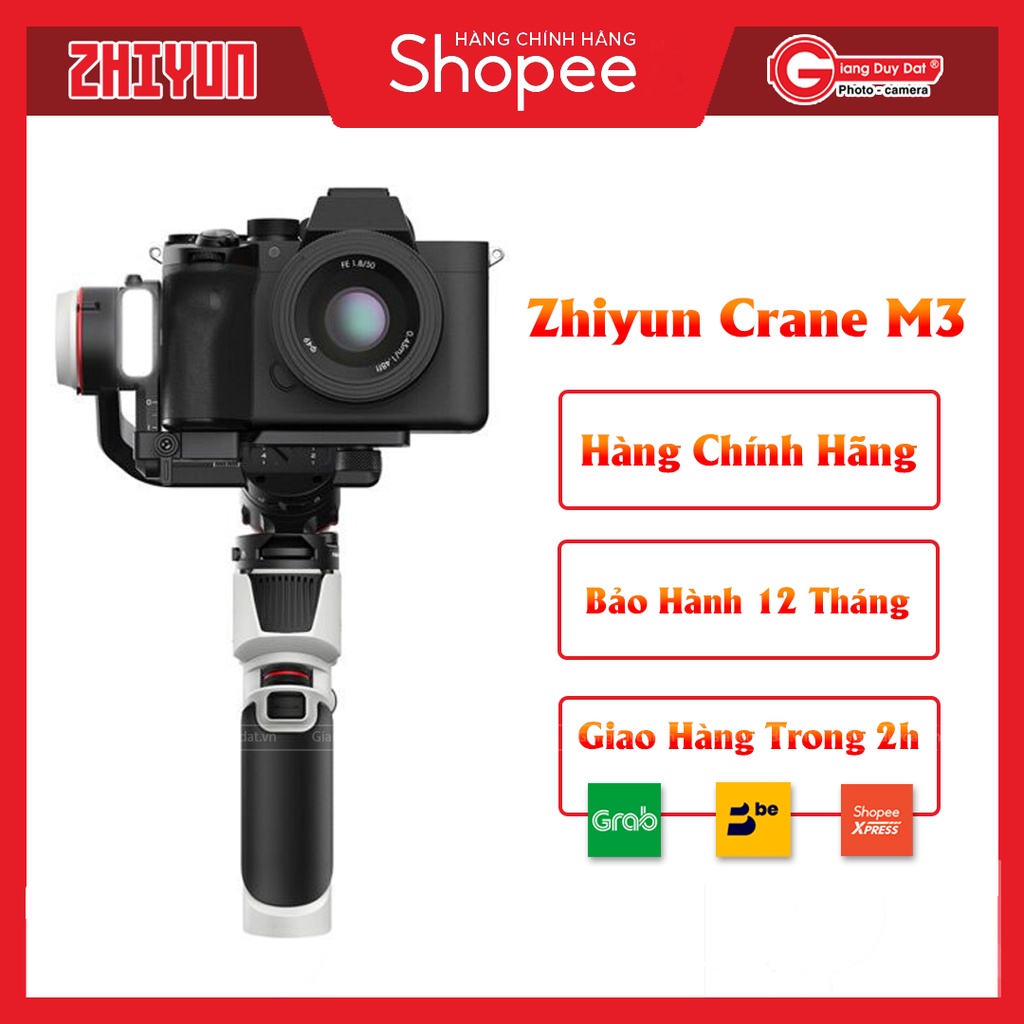 Gimbal Chống Rung Zhiyun Crane M3 Tay Cầm Chống Rung Hàng Chính Hãng ...