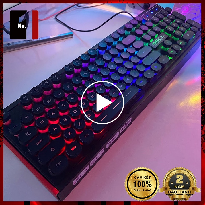 Bàn Phím Gaming Máy Tính IMICE AK800 Led Rgb Bàn Phím Vi Tính Laptop Pc ...