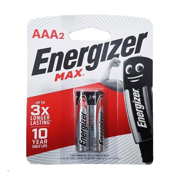 Pin Đũa AAA Energizer Alkaline (pin 3A). Đảm bảo 100% hàng chính hãng ...