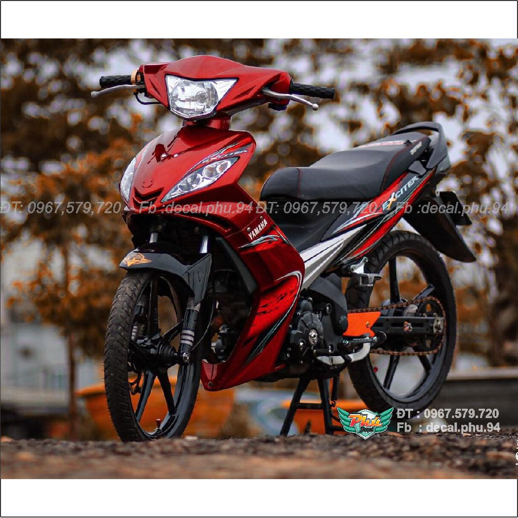 Tem Rời Ex 2006-2010 đỏ đen (F) | Shopee Việt Nam