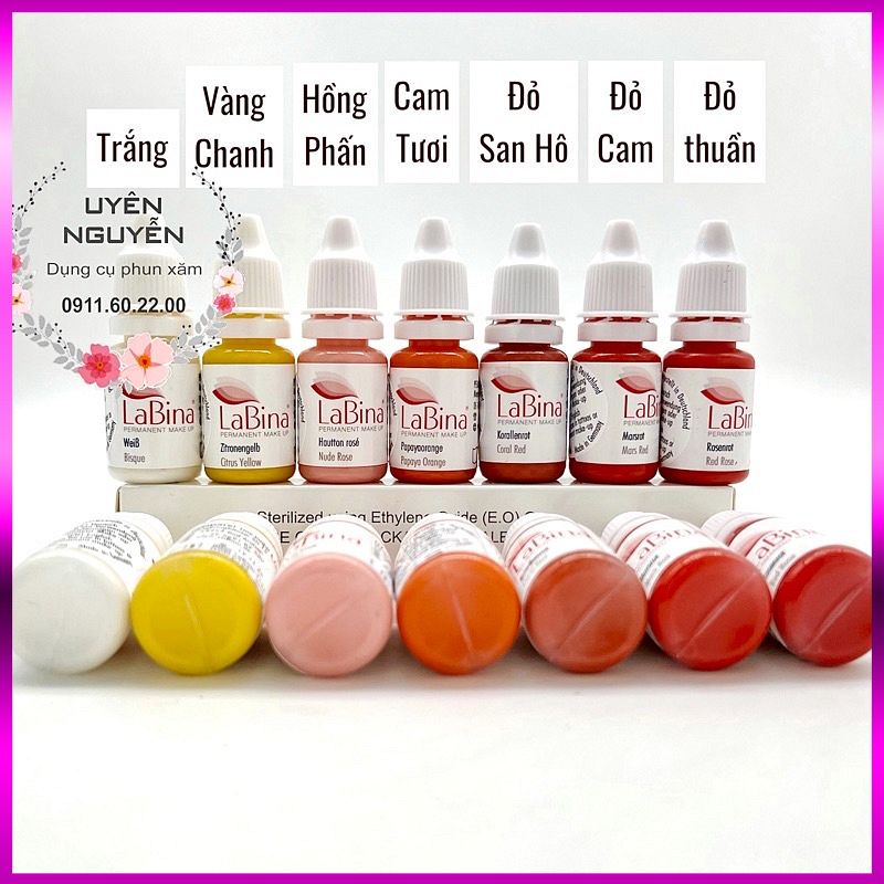Mực phun xăm / Mực môi Labina - DCPX Eve | Shopee Việt Nam