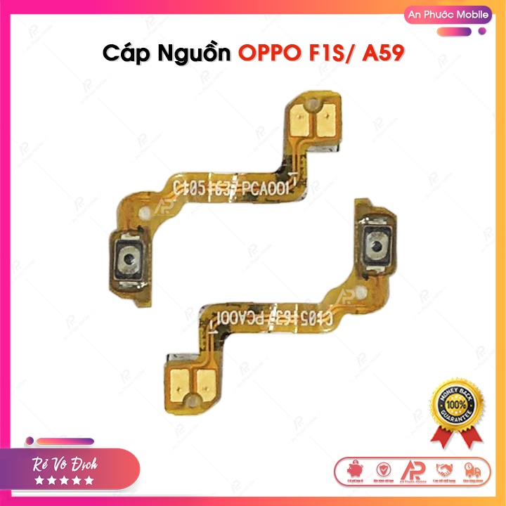 Cáp Nút Nguồn OPPO F1S / A59 - Dây Cáp Phím Nguồn Điện Thoại OPPO Zin ...