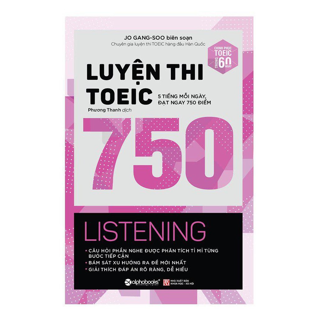 Sách - Luyện thi TOEIC 750 LISTENING | Shopee Việt Nam