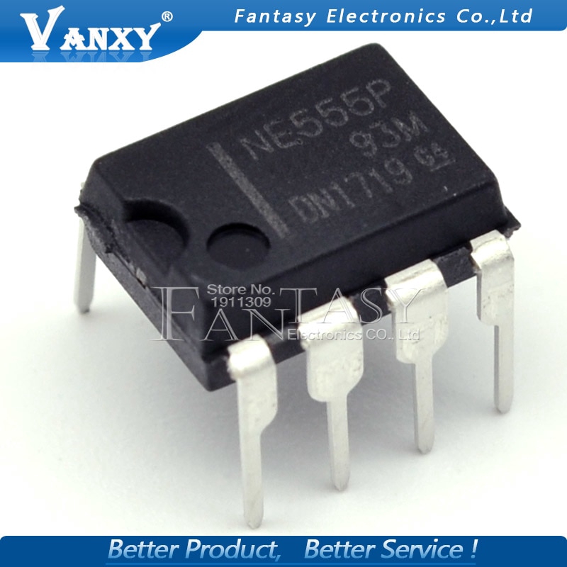 Bộ 10 Linh Kiện Điện Tử ne555p dip8 ne555 dip ne555n 555p dip-8 ic | Shopee Việt Nam