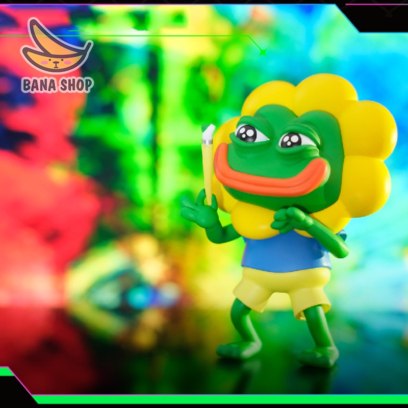 Mô hình figure sưu tầm ếch xanh Pepe sad frog siêu bựa cho vozer ...
