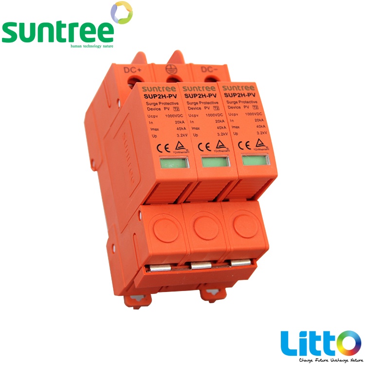 CHỐNG SÉT DC 3P 1000VDC ( NEW DC SURGE PROTECTOR ) | Shopee Việt Nam