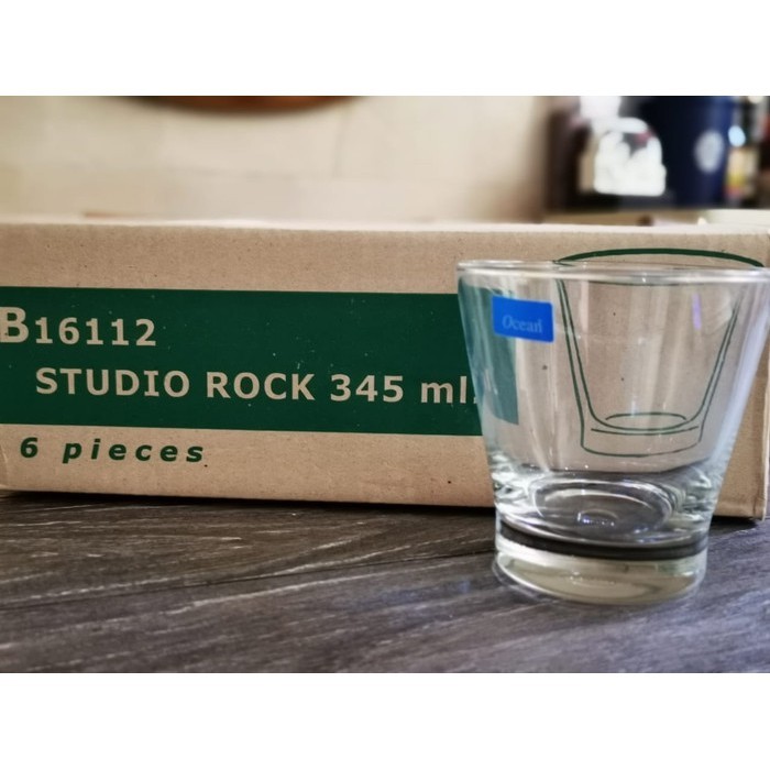 BỘ 6 CỐC LY THỦY TINH THÁI LAN OCEAN B16112 - STUDIO ROCK | Shopee Việt Nam
