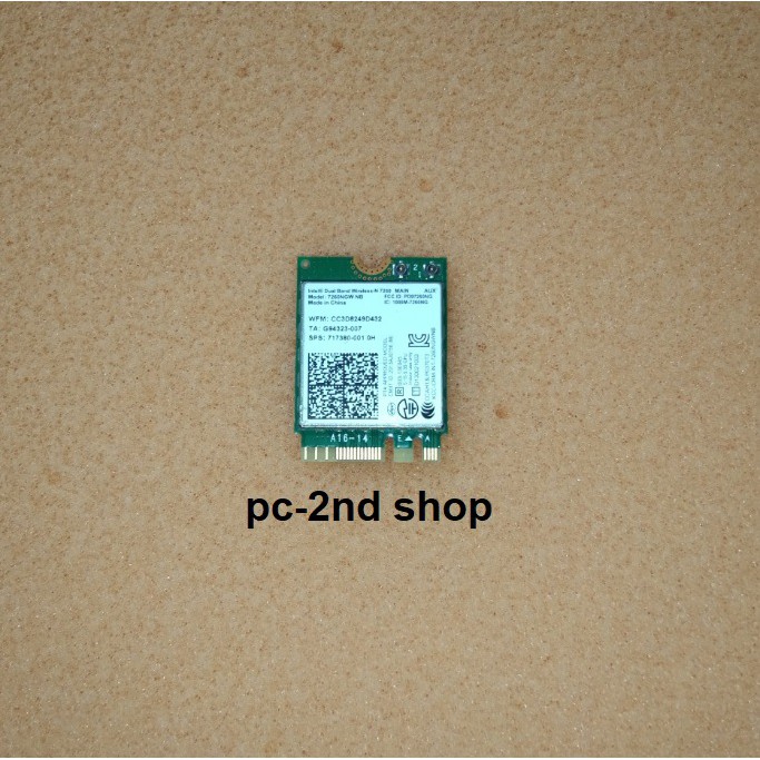 card wifi cho HP zbook 15 G1, intel 7260 gắn cho laptop HP | Shopee ...