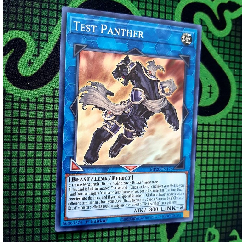 [ Đỗ Lạc Shop ] Thẻ Bài Mint90 Yugioh Link Test Panther - Super ...