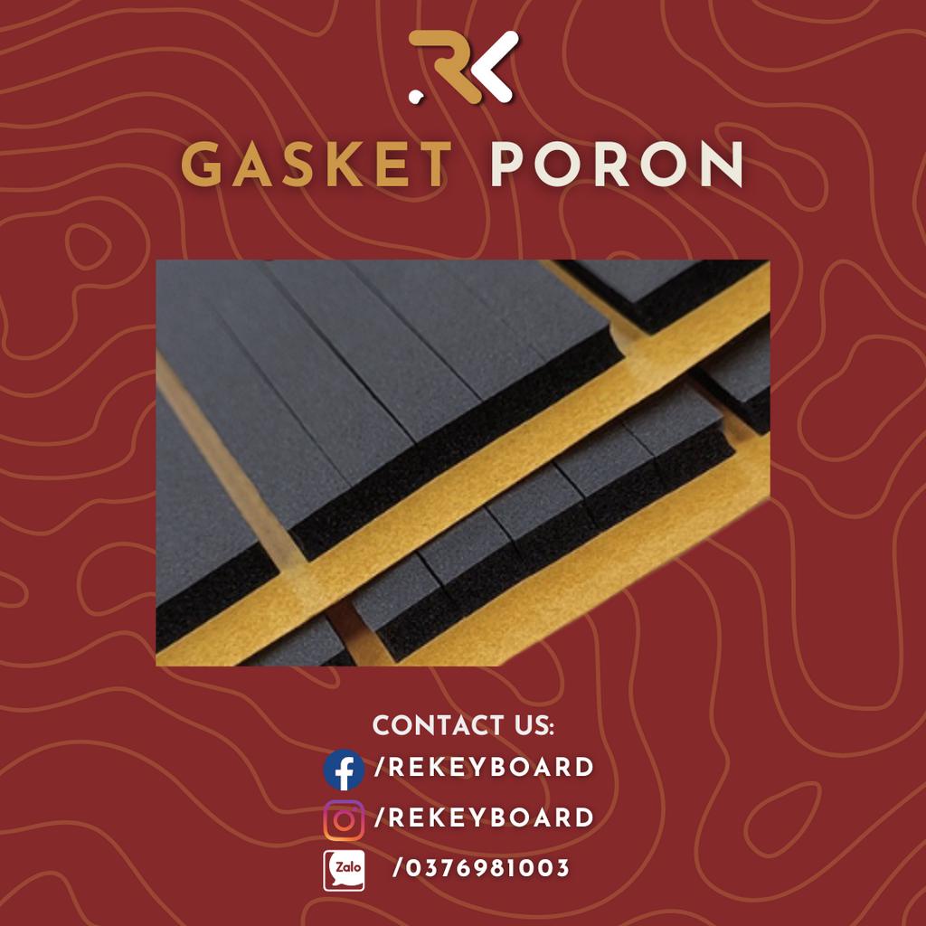 Gasket Poron 2mm- 3mm | Miếng đệm bàn phím cơ | Rekeyboard | Shopee Việt Nam