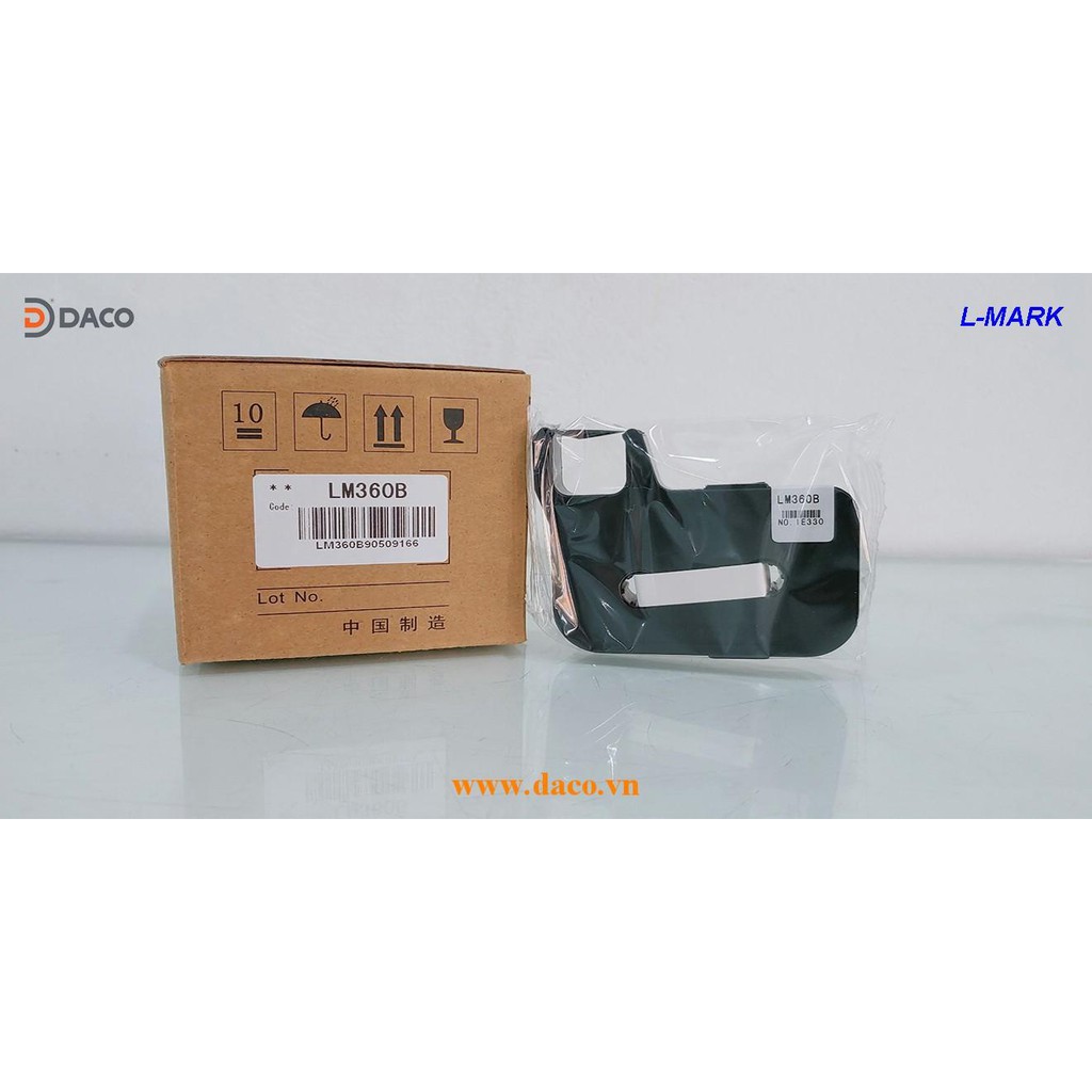 LM360B Băng mực in LK-360, LK360 Lmark 12mm x 100m màu Đen | Shopee ...