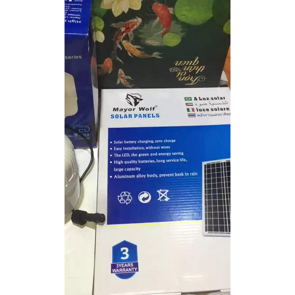 đèn năng lượng mặt trời 40W mayor wolf chính hãng | Shopee Việt Nam