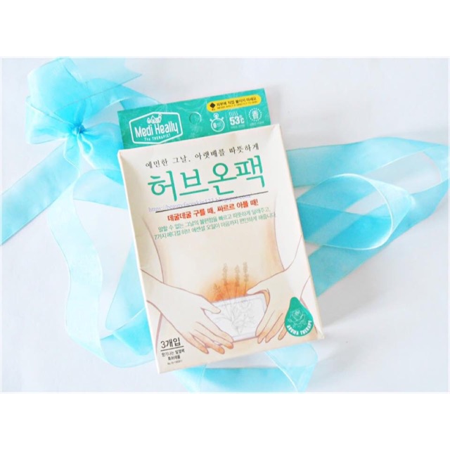 MIẾNG DÁN ẤM BỤNG MEDI HEALLY WARM HERBAL PATCH SỐ 1 HÀN QUỐC | Shopee ...