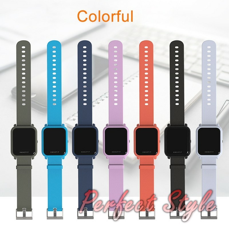 Dây đeo silicon Amazfit Bip/ GTS GTS2 GTS3 GTS2 mini 20mm | Shopee Việt Nam