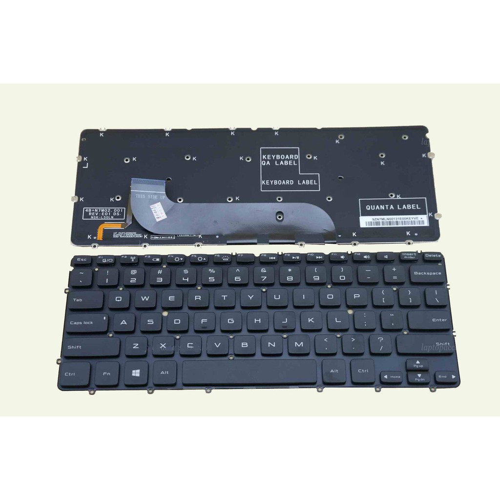 Bàn Phím laptop Keyboard DELL XPS 12 13 L321X L322X L221 9333 Có đèn ...