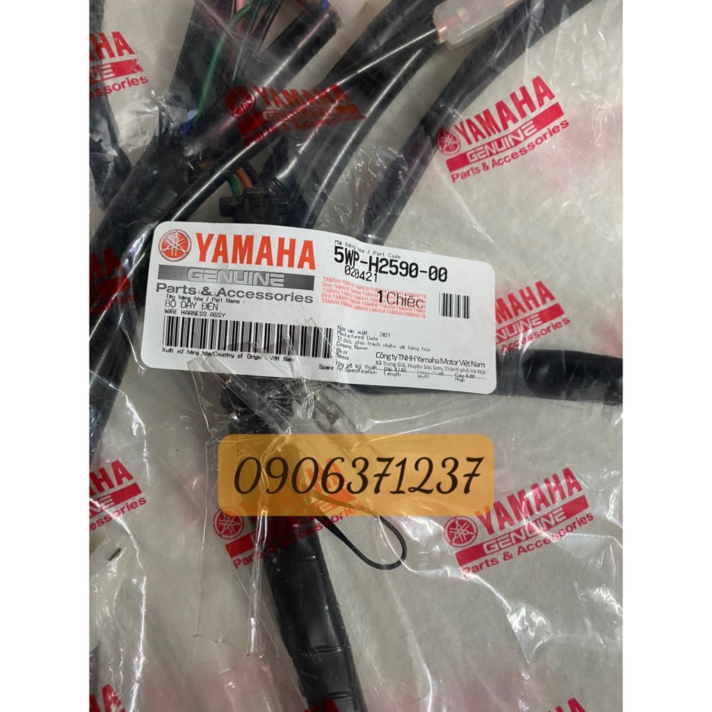 Bộ dây điện sườn xe Mio đời đầu Zin | Shopee Việt Nam