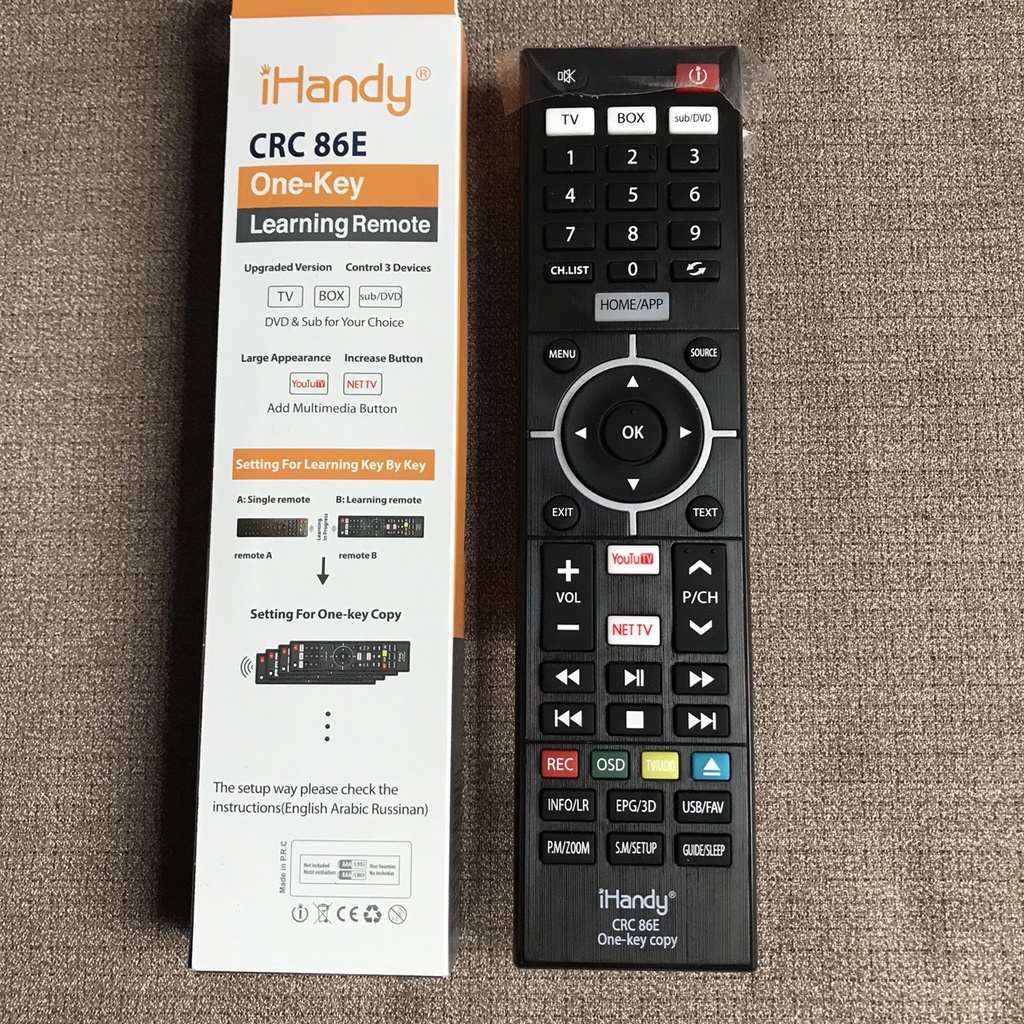 điều khiển học lệnh CRC IHANDY 86e hàng xịn | Shopee Việt Nam
