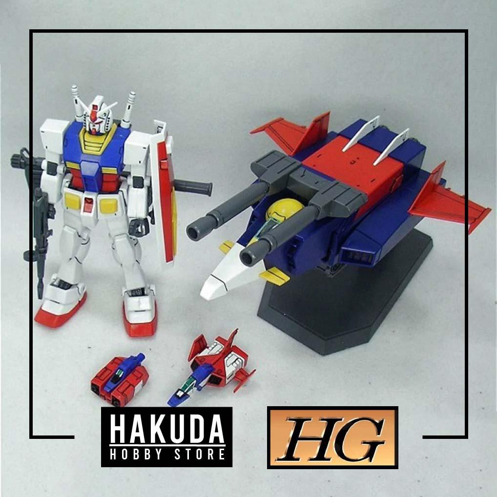 Mô hình HGUC 050 1/144 HG G Armor (G Fighter + RX782 Gundam) - Chính hãng Bandai Nhật Bản ...