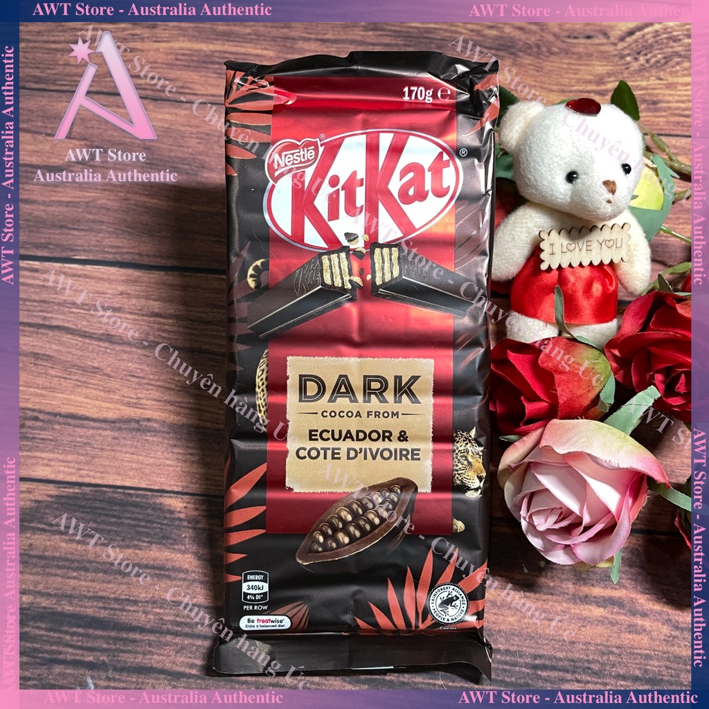 [Hàng Úc]Bánh phủ Socola Kitkat Milo, Mint, Choco các loại 45g, 170g | Shopee Việt Nam