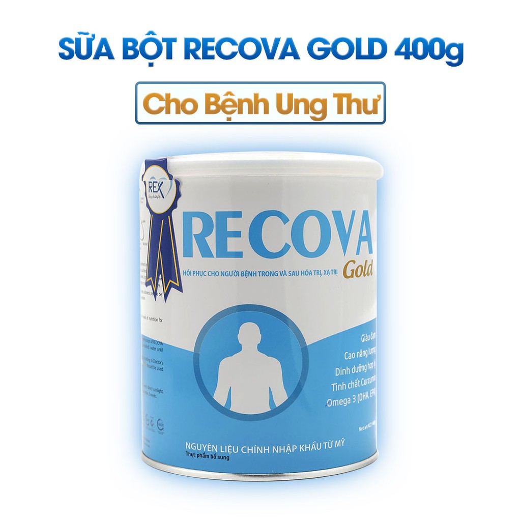 [CHÍNH HÃNG] Sữa Bột Recova Gold Hộp 400g (Hồi phục cho người bệnh ...