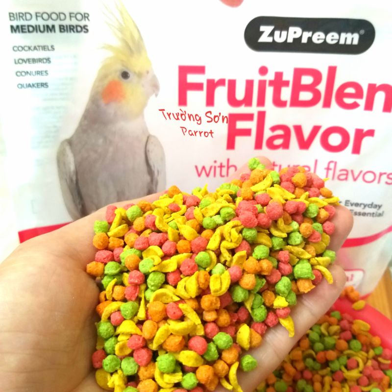 100g/200g hạt trái cây dinh dưỡng cho cookatiel, lovebird, suncore ...